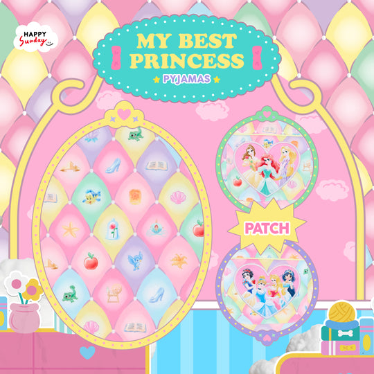 [FREESIZE] MY BEST PRINCESS PYJAMAS – happysundaystore
