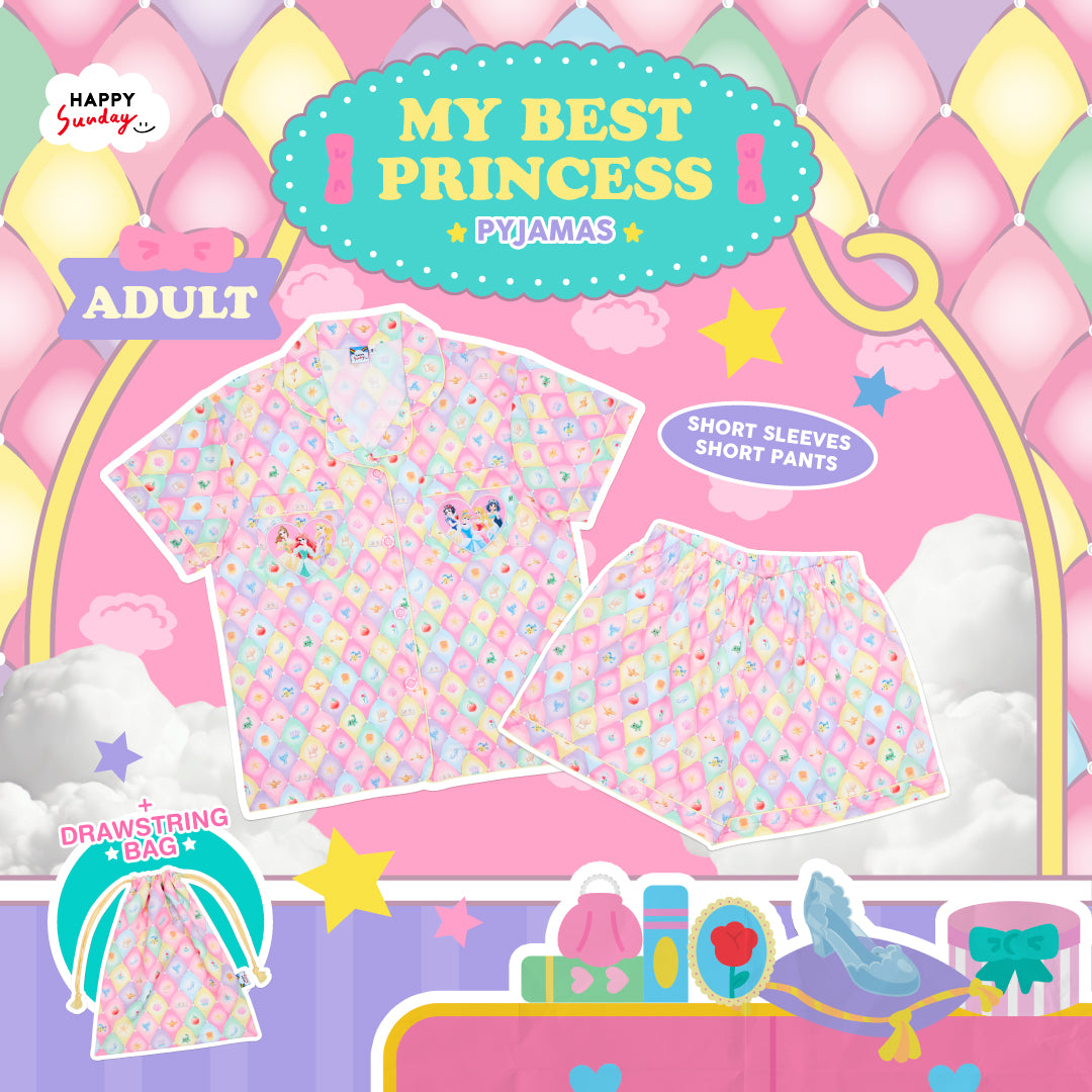 [FREESIZE] MY BEST PRINCESS PYJAMAS – happysundaystore