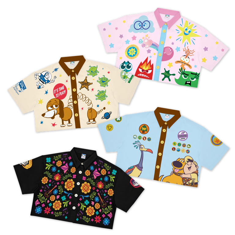 GROW WITH ME 40 YEARS PIXAR CROP TOP – happysundaystore