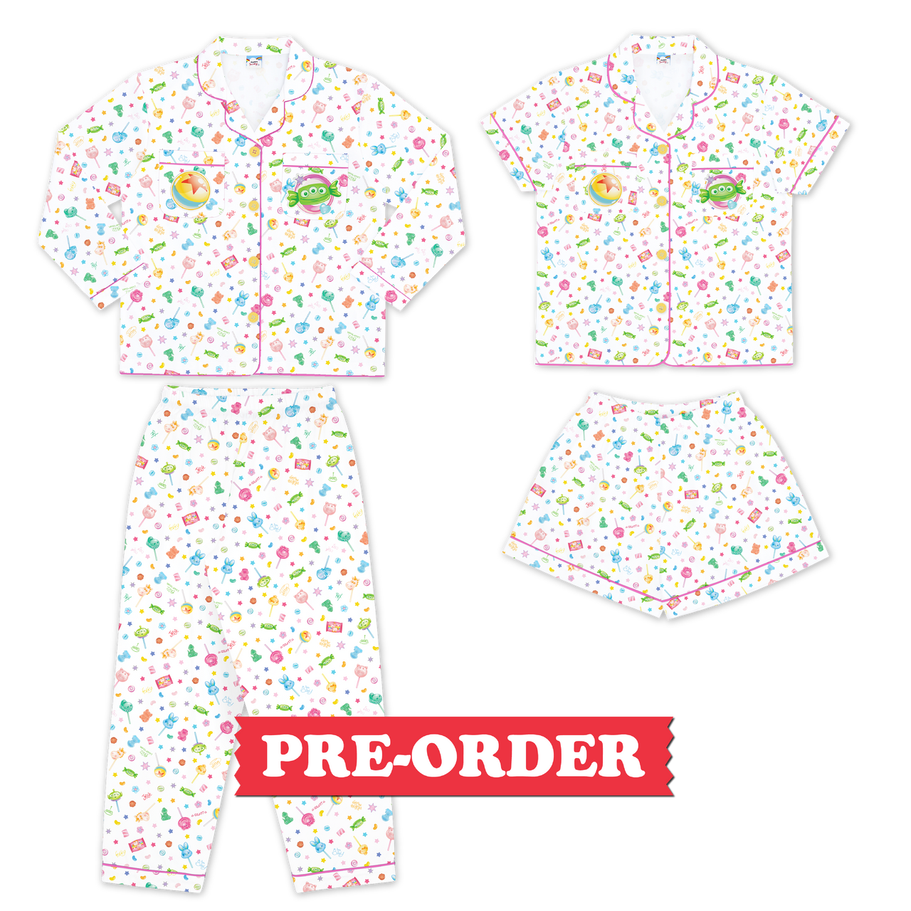 [PRE-ORDER] SUGAR COATED WITH CARE PYJAMAS – happysundaystore
